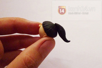 Tự nặn cô bé kẹp giấy siêu đáng yêu bằng đất sét Nhật tại Hachi Hachi Blog