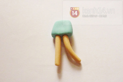 Tự nặn cô bé kẹp giấy siêu đáng yêu bằng đất sét Nhật tại Hachi Hachi Blog