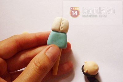 Tự nặn cô bé kẹp giấy siêu đáng yêu bằng đất sét Nhật tại Hachi Hachi Blog