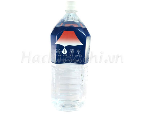 Nước khoáng thiên nhiên Phú Sĩ 2l tại Hachi Hachi Blog