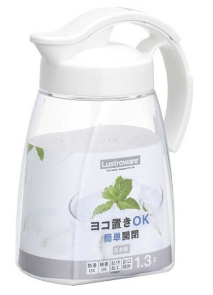 Bình đựng nước nắp khóa chặt Lustroware 2.1L